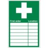 List of First Aiders Sign – Identify Trained Personnel