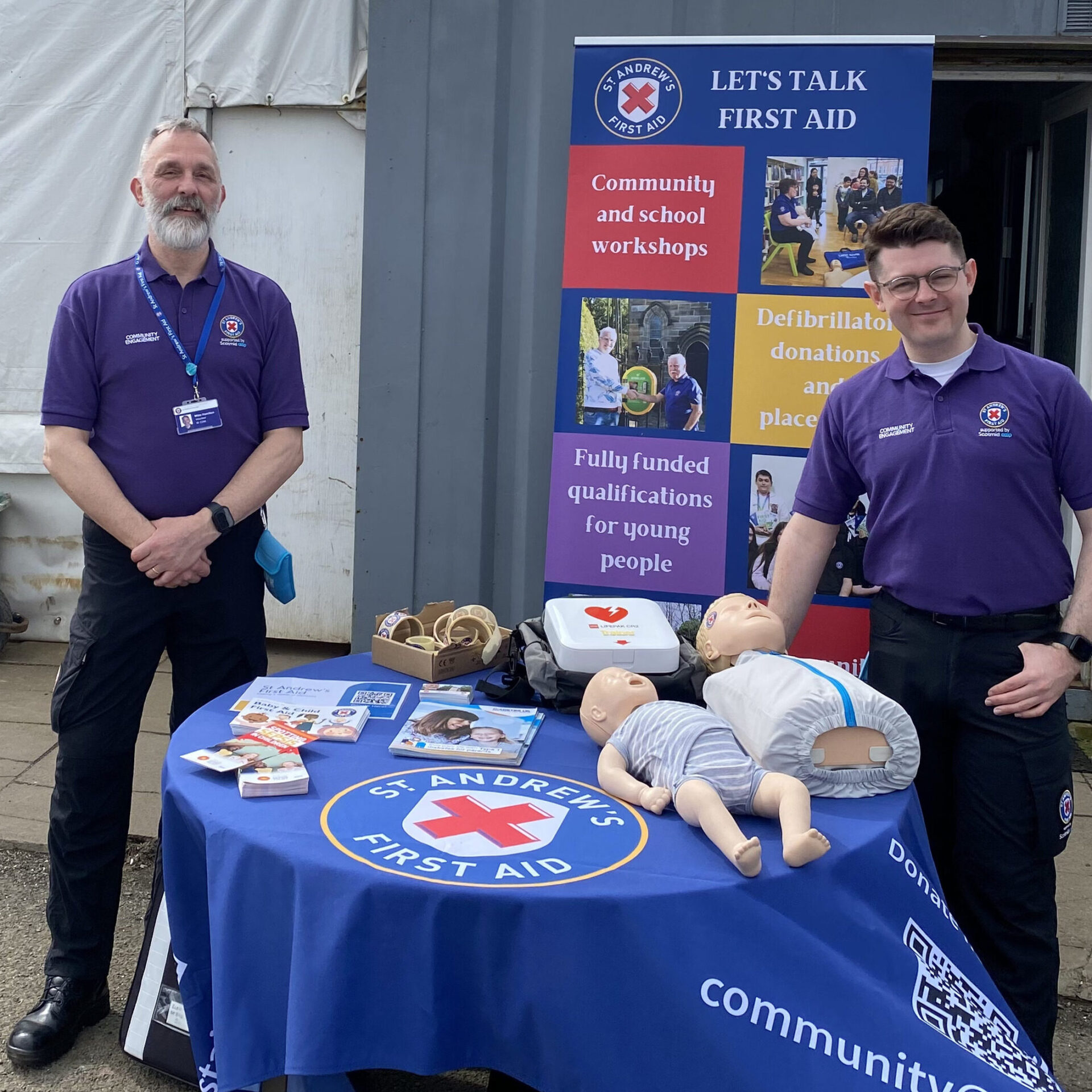 Community Engagement | St Andrew's First Aid Talks & Demos